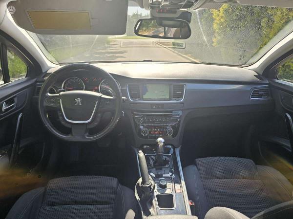 Black Peugeot 508 2012 in Jurbarkas, with an engine capacity of 1.56 L and mileage of 280 thousand km for 4500 €, photo 8 on AUTOMOTO.COM.LV