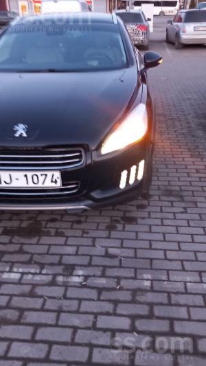 Black Peugeot 508 2012 in Valmiera, with an engine capacity of 2.00 L and mileage of 328 thousand km for 4000 €, photo 5 on AUTOMOTO.COM.LV
