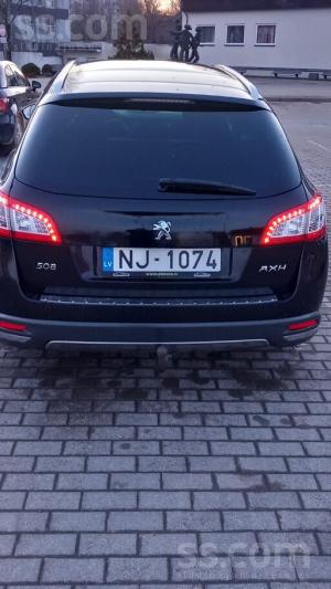 Black Peugeot 508 2012 in Valmiera, with an engine capacity of 2.00 L and mileage of 328 thousand km for 4000 €, photo 7 on AUTOMOTO.COM.LV