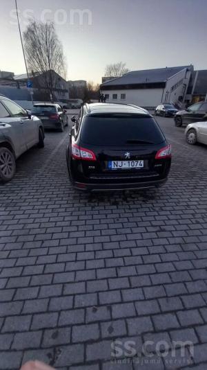 Black Peugeot 508 2012 in Valmiera, with an engine capacity of 2.00 L and mileage of 328 thousand km for 4000 €, photo 15 on AUTOMOTO.COM.LV