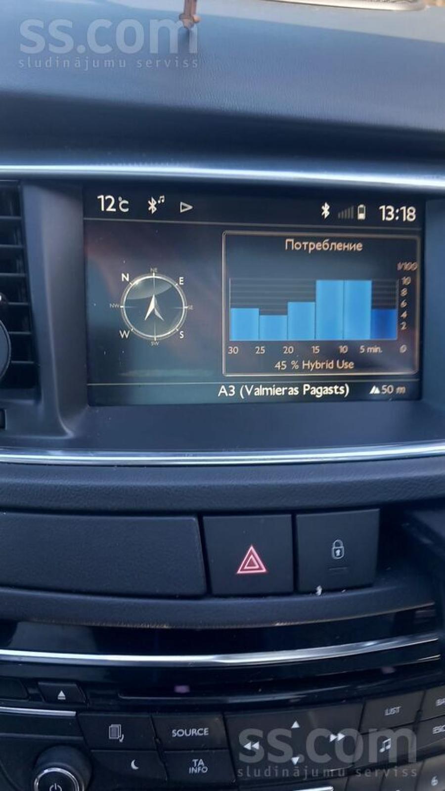 Black Peugeot 508 2012 in Valmiera, with an engine capacity of 2.00 L and mileage of 328 thousand km for 4000 €, photo 23 on AUTOMOTO.COM.LV