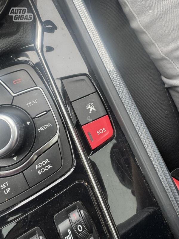 Black Peugeot 508 2012 in Kaunas, with an engine capacity of 1.60 L and mileage of 160 thousand km for 2500 €, photo 6 on AUTOMOTO.COM.LV