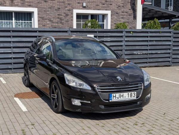 Melns Peugeot 508 2012 Viļņa, ar dzinēja tilpumu 2.00 L un nobraukumu 340 tūkst. km par 2700 €, foto 3 vietnē AUTOMOTO.COM.LV