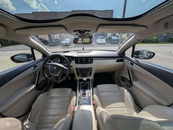 Melns Peugeot 508 2012 Viļņa, ar dzinēja tilpumu 2.00 L un nobraukumu 340 tūkst. km par 2700 €, foto 9 vietnē AUTOMOTO.COM.LV