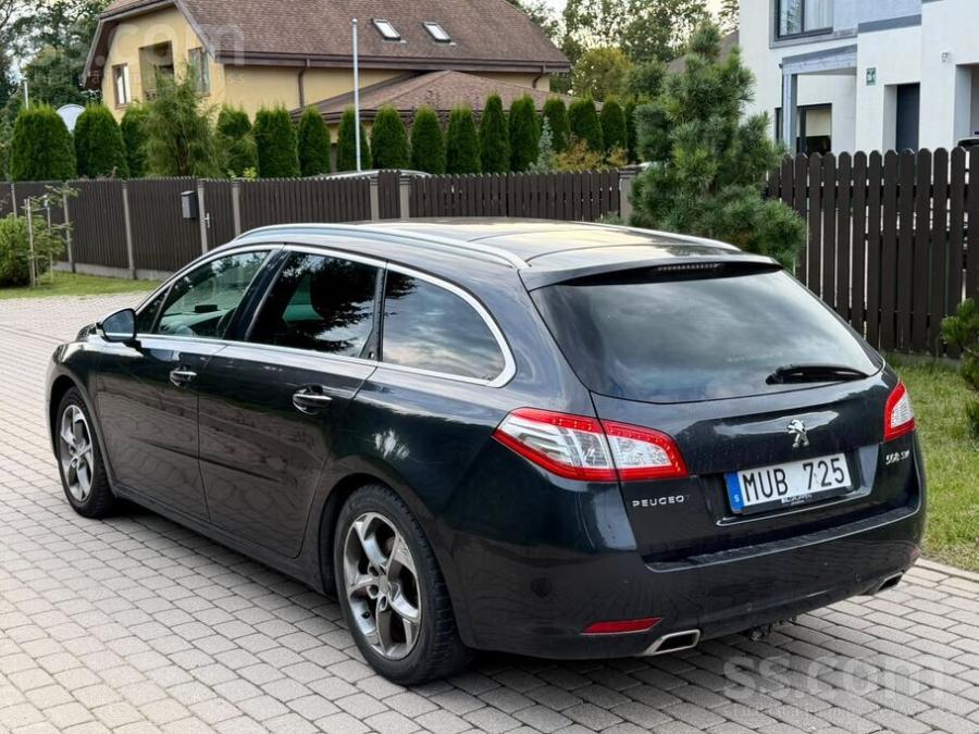 Melns Peugeot 508 2012 Rīga, ar dzinēja tilpumu 2.20 L un nobraukumu 280 tūkst. km par 2990 €, foto 3 vietnē AUTOMOTO.COM.LV