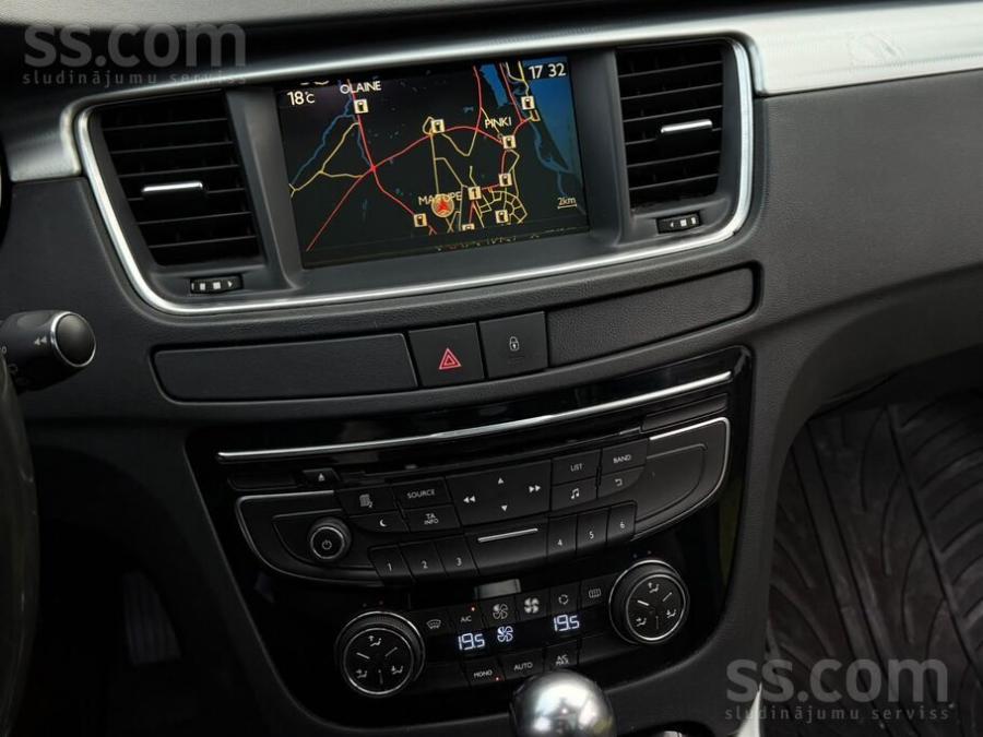 Melns Peugeot 508 2012 Rīga, ar dzinēja tilpumu 2.20 L un nobraukumu 280 tūkst. km par 2990 €, foto 5 vietnē AUTOMOTO.COM.LV