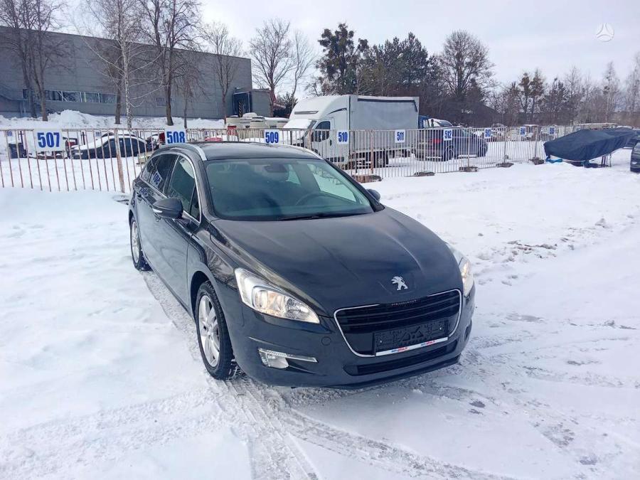 Melns Peugeot 508 2013 Alīta, ar dzinēja tilpumu 1.56 L un nobraukumu 185 tūkst. km par 4000 €, foto 1 vietnē AUTOMOTO.COM.LV