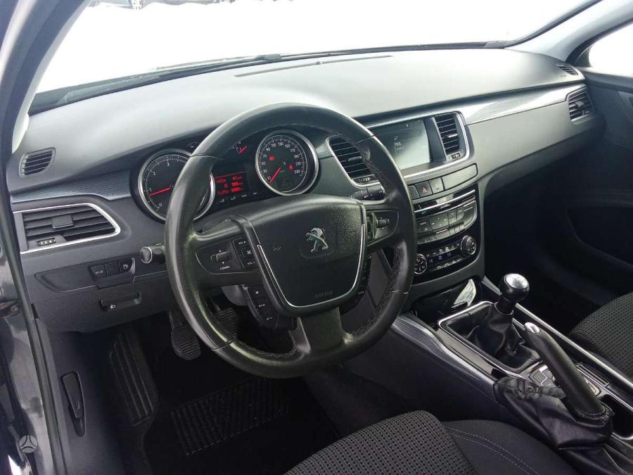 Melns Peugeot 508 2013 Alīta, ar dzinēja tilpumu 1.56 L un nobraukumu 185 tūkst. km par 4000 €, foto 17 vietnē AUTOMOTO.COM.LV