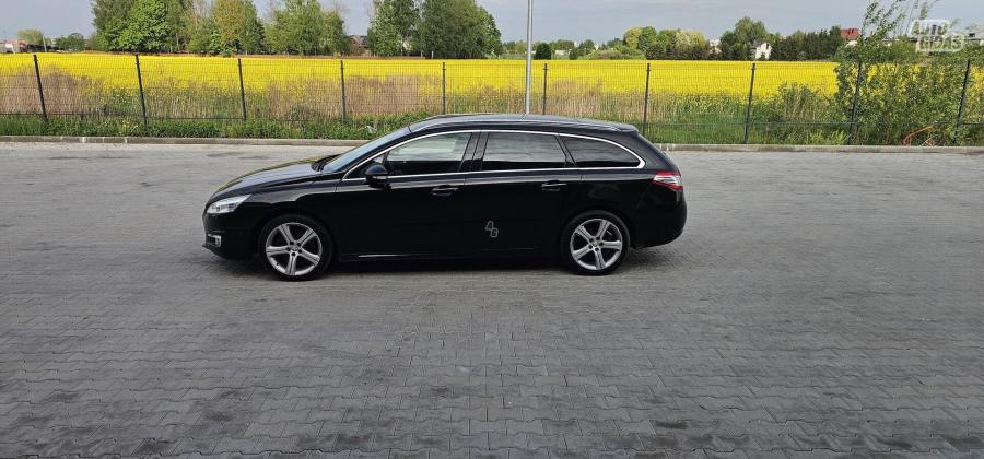 Black Peugeot 508 2013 in Kaunas, with an engine capacity of 2.20 L and mileage of 270 thousand km for 5700 €, photo 9 on AUTOMOTO.COM.LV