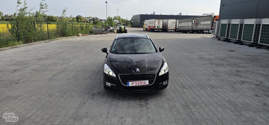 Black Peugeot 508 2013 in Kaunas, with an engine capacity of 2.20 L and mileage of 270 thousand km for 5700 €, photo 15 on AUTOMOTO.COM.LV