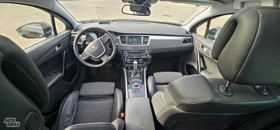 Black Peugeot 508 2013 in Kaunas, with an engine capacity of 2.20 L and mileage of 270 thousand km for 5700 €, photo 19 on AUTOMOTO.COM.LV