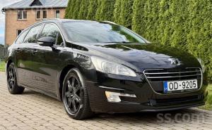 Black Peugeot 508 2013 in Riga, with an engine capacity of 2.00 L and mileage of 248 thousand km for 3890 €, photo 5 on AUTOMOTO.COM.LV