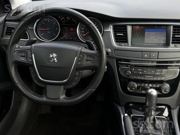 Black Peugeot 508 2013 in Riga, with an engine capacity of 2.00 L and mileage of 248 thousand km for 3890 €, photo 9 on AUTOMOTO.COM.LV