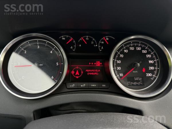 Black Peugeot 508 2013 in Riga, with an engine capacity of 2.00 L and mileage of 248 thousand km for 3890 €, photo 10 on AUTOMOTO.COM.LV