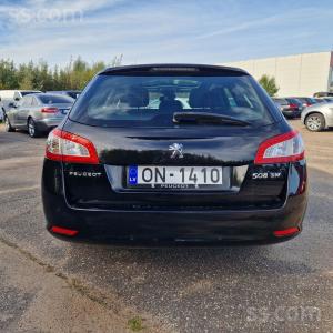 Melns Peugeot 508 2013 Daugavpils, ar dzinēja tilpumu 2.00 L un nobraukumu 296 tūkst. km par 5450 €, foto 7 vietnē AUTOMOTO.COM.LV