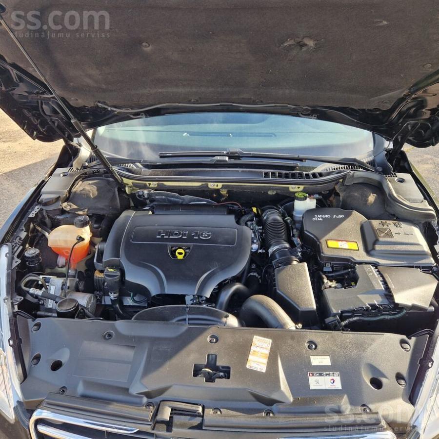 Melns Peugeot 508 2013 Daugavpils, ar dzinēja tilpumu 2.00 L un nobraukumu 296 tūkst. km par 5450 €, foto 15 vietnē AUTOMOTO.COM.LV
