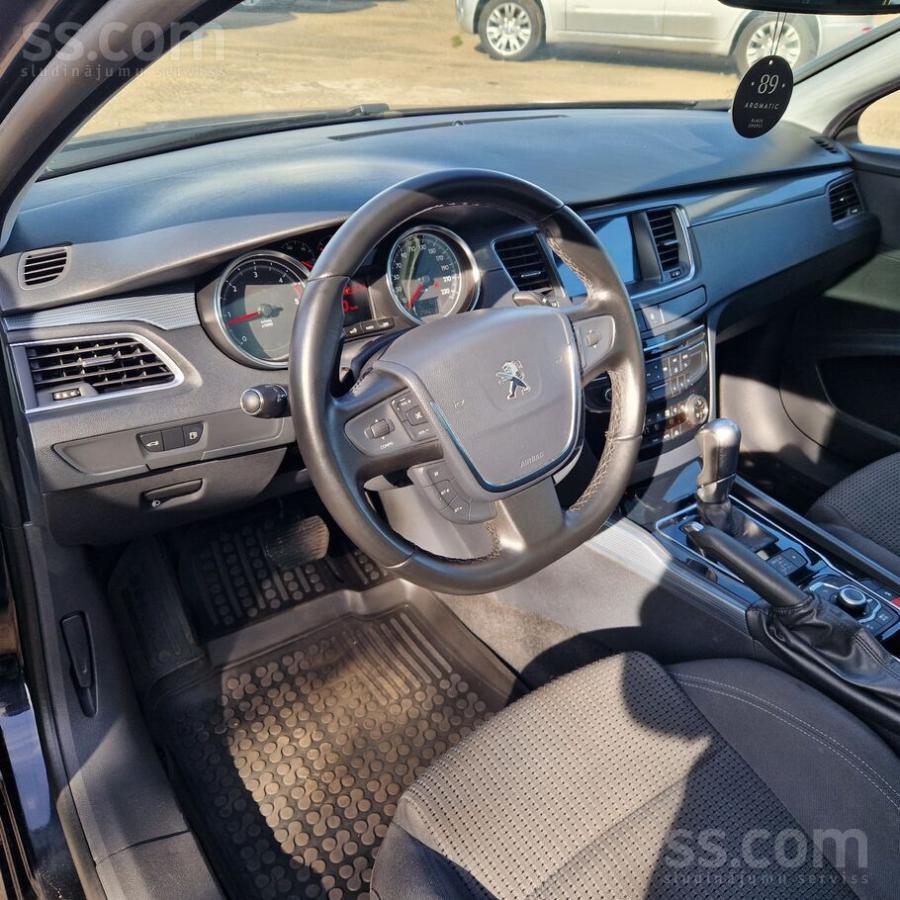 Melns Peugeot 508 2013 Daugavpils, ar dzinēja tilpumu 2.00 L un nobraukumu 296 tūkst. km par 5450 €, foto 21 vietnē AUTOMOTO.COM.LV