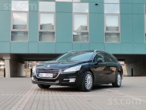 Black Peugeot 508 2013 in Jekabpils, with an engine capacity of 2.00 L and mileage of 281 thousand km for 3395 €, photo  on AUTOMOTO.COM.LV