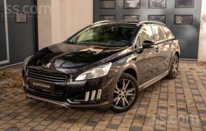 Black Peugeot 508 2013 in Riga, with an engine capacity of 2.00 L and mileage of 264 thousand km for 6650 €, photo  on AUTOMOTO.COM.LV