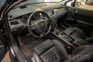 Black Peugeot 508 2013 in Riga, with an engine capacity of 2.00 L and mileage of 264 thousand km for 6650 €, photo 17 on AUTOMOTO.COM.LV