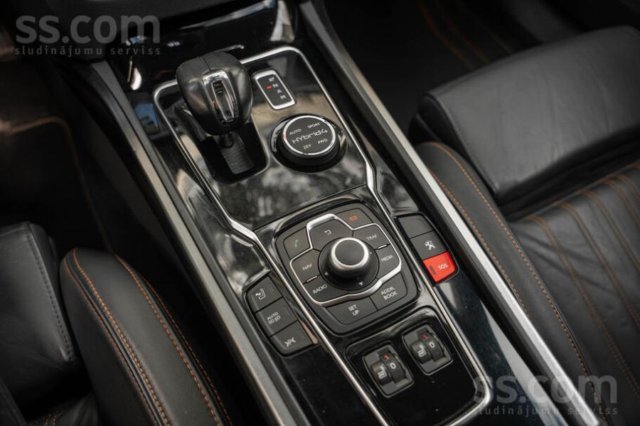 Black Peugeot 508 2013 in Riga, with an engine capacity of 2.00 L and mileage of 264 thousand km for 6650 €, photo 21 on AUTOMOTO.COM.LV