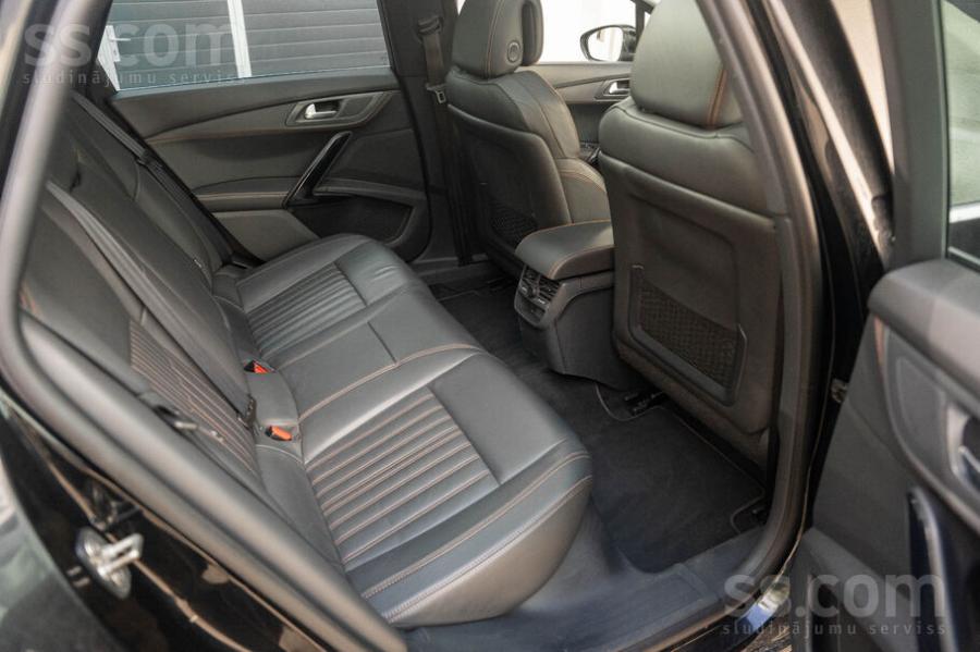 Black Peugeot 508 2013 in Riga, with an engine capacity of 2.00 L and mileage of 264 thousand km for 6650 €, photo 30 on AUTOMOTO.COM.LV