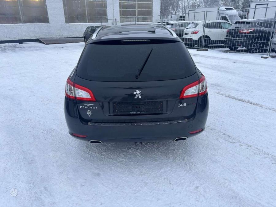 Black Peugeot 508 2014 in Marijampole, with an engine capacity of 2.18 L and mileage of 207 thousand km for 5200 €, photo 5 on AUTOMOTO.COM.LV