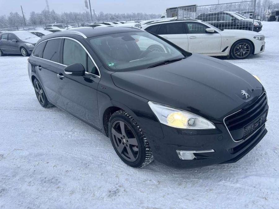 Black Peugeot 508 2014 in Marijampole, with an engine capacity of 2.18 L and mileage of 207 thousand km for 5200 €, photo 8 on AUTOMOTO.COM.LV
