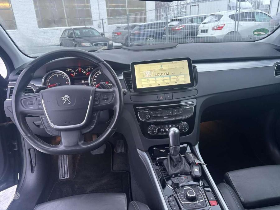 Black Peugeot 508 2014 in Marijampole, with an engine capacity of 2.18 L and mileage of 207 thousand km for 5200 €, photo 12 on AUTOMOTO.COM.LV