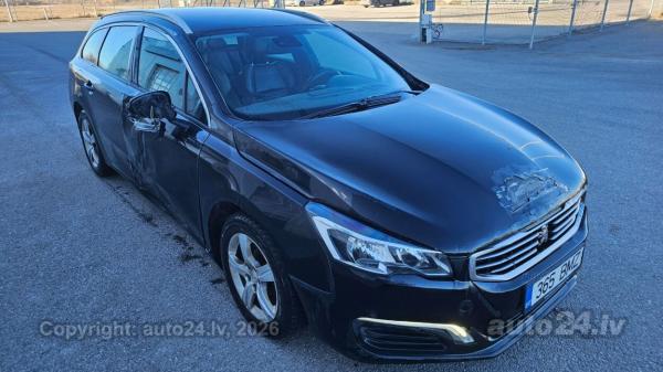 Melns Peugeot 508 2014 Tartu, ar dzinēja tilpumu 1.60 L un nobraukumu 252 tūkst. km par 1999 €, foto 3 vietnē AUTOMOTO.COM.LV