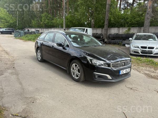 Black Peugeot 508 2014 in Riga, with an engine capacity of 2.00 L and mileage of 0 thousand km for 6990 €, photo 2 on AUTOMOTO.COM.LV