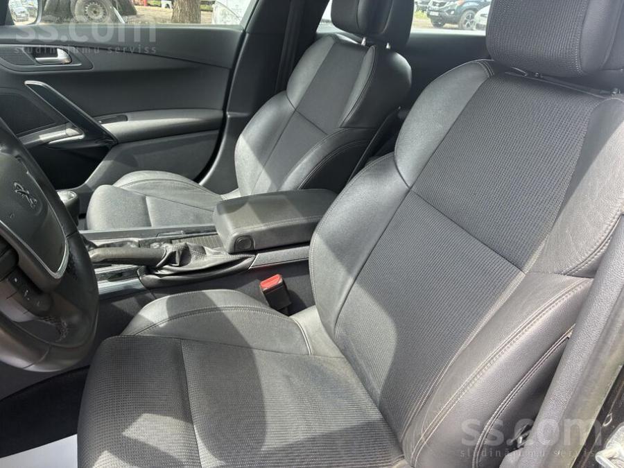 Black Peugeot 508 2014 in Riga, with an engine capacity of 2.00 L and mileage of 0 thousand km for 6990 €, photo 11 on AUTOMOTO.COM.LV