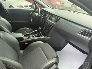 Black Peugeot 508 2014 in Riga, with an engine capacity of 2.00 L and mileage of 0 thousand km for 6990 €, photo 16 on AUTOMOTO.COM.LV