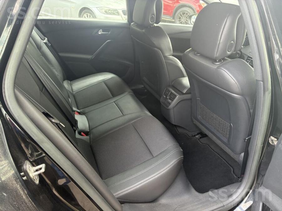 Black Peugeot 508 2014 in Riga, with an engine capacity of 2.00 L and mileage of 0 thousand km for 6990 €, photo 19 on AUTOMOTO.COM.LV