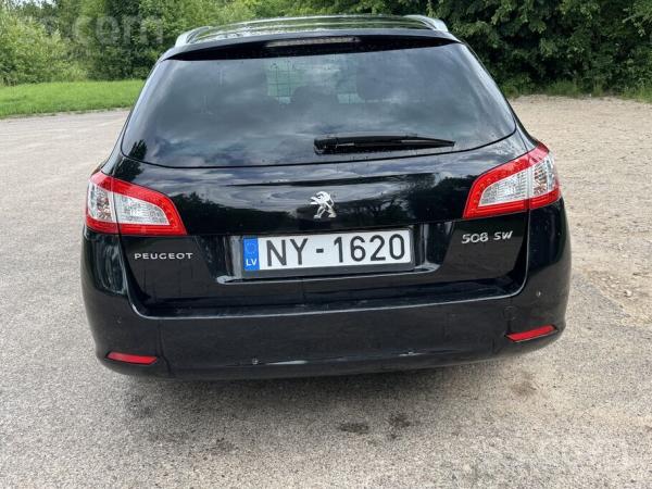 Melns Peugeot 508 2014 Saldus, ar dzinēja tilpumu 1.60 L un nobraukumu 179 tūkst. km par 6000 €, foto 4 vietnē AUTOMOTO.COM.LV