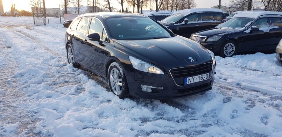 Black Peugeot 508 2014 in Riga, with an engine capacity of 1.60 L and mileage of 158 thousand km for 6500 €, photo 1 on AUTOMOTO.COM.LV