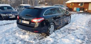 Black Peugeot 508 2014 in Riga, with an engine capacity of 1.60 L and mileage of 158 thousand km for 6500 €, photo 4 on AUTOMOTO.COM.LV