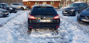 Black Peugeot 508 2014 in Riga, with an engine capacity of 1.60 L and mileage of 158 thousand km for 6500 €, photo 5 on AUTOMOTO.COM.LV