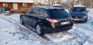 Black Peugeot 508 2014 in Riga, with an engine capacity of 1.60 L and mileage of 158 thousand km for 6500 €, photo 6 on AUTOMOTO.COM.LV
