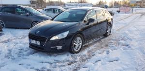Black Peugeot 508 2014 in Riga, with an engine capacity of 1.60 L and mileage of 158 thousand km for 6500 €, photo 7 on AUTOMOTO.COM.LV