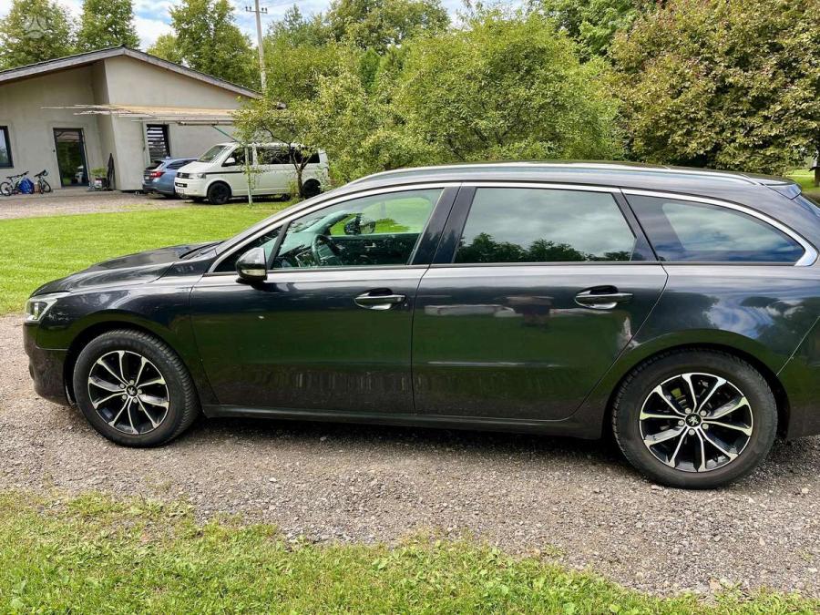 Melns Peugeot 508 2014 Kauņa, ar dzinēja tilpumu 1.56 L un nobraukumu 352 tūkst. km par 3500 €, foto 5 vietnē AUTOMOTO.COM.LV