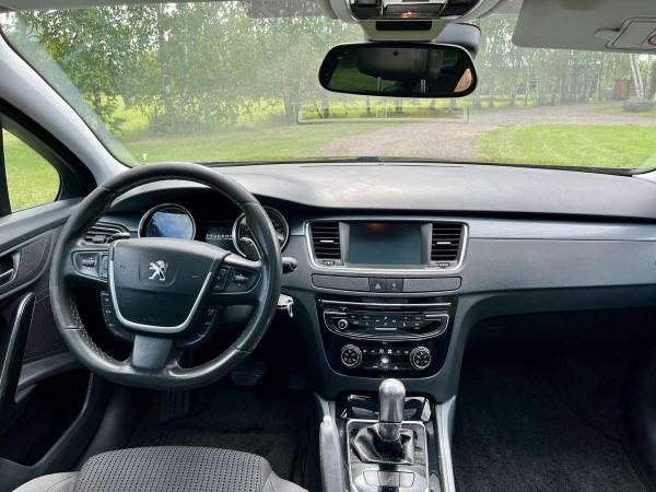 Black Peugeot 508 2014 in Kaunas, with an engine capacity of 1.56 L and mileage of 352 thousand km for 3500 €, photo 7 on AUTOMOTO.COM.LV