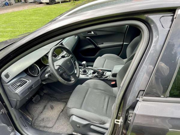 Black Peugeot 508 2014 in Kaunas, with an engine capacity of 1.56 L and mileage of 352 thousand km for 3500 €, photo 9 on AUTOMOTO.COM.LV