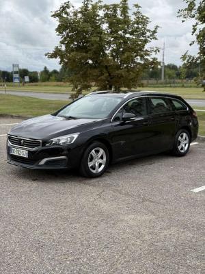 Melns Peugeot 508 2014 Viļņa, ar dzinēja tilpumu 1.56 L un nobraukumu 230 tūkst. km par 5000 €, foto  vietnē AUTOMOTO.COM.LV