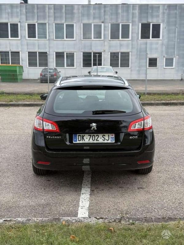 Melns Peugeot 508 2014 Viļņa, ar dzinēja tilpumu 1.56 L un nobraukumu 230 tūkst. km par 5000 €, foto 6 vietnē AUTOMOTO.COM.LV