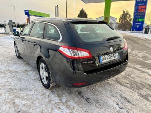Black Peugeot 508 2015 in Taurage, with an engine capacity of 1.60 L and mileage of 260 thousand km for 4900 €, photo 5 on AUTOMOTO.COM.LV