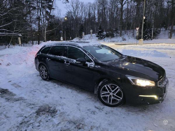 Black Peugeot 508 2015 in Klaipeda, with an engine capacity of 2.00 L and mileage of 275 thousand km for 5550 €, photo 2 on AUTOMOTO.COM.LV