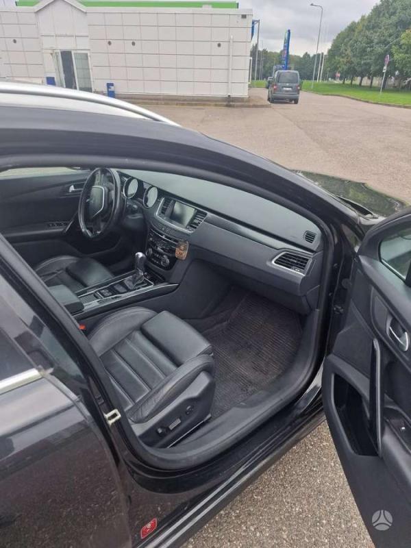 Black Peugeot 508 2015 in Klaipeda, with an engine capacity of 2.00 L and mileage of 275 thousand km for 5550 €, photo 3 on AUTOMOTO.COM.LV