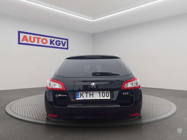 Black Peugeot 508 2015 in Kaunas, with an engine capacity of 1.60 L and mileage of 254 thousand km for 5499 €, photo 4 on AUTOMOTO.COM.LV