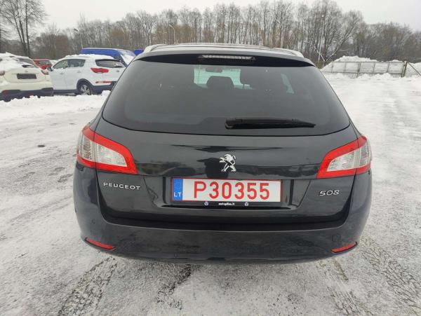 Melns Peugeot 508 2015 Tauragė, ar dzinēja tilpumu 2.00 L un nobraukumu 260 tūkst. km par 5700 €, foto 5 vietnē AUTOMOTO.COM.LV
